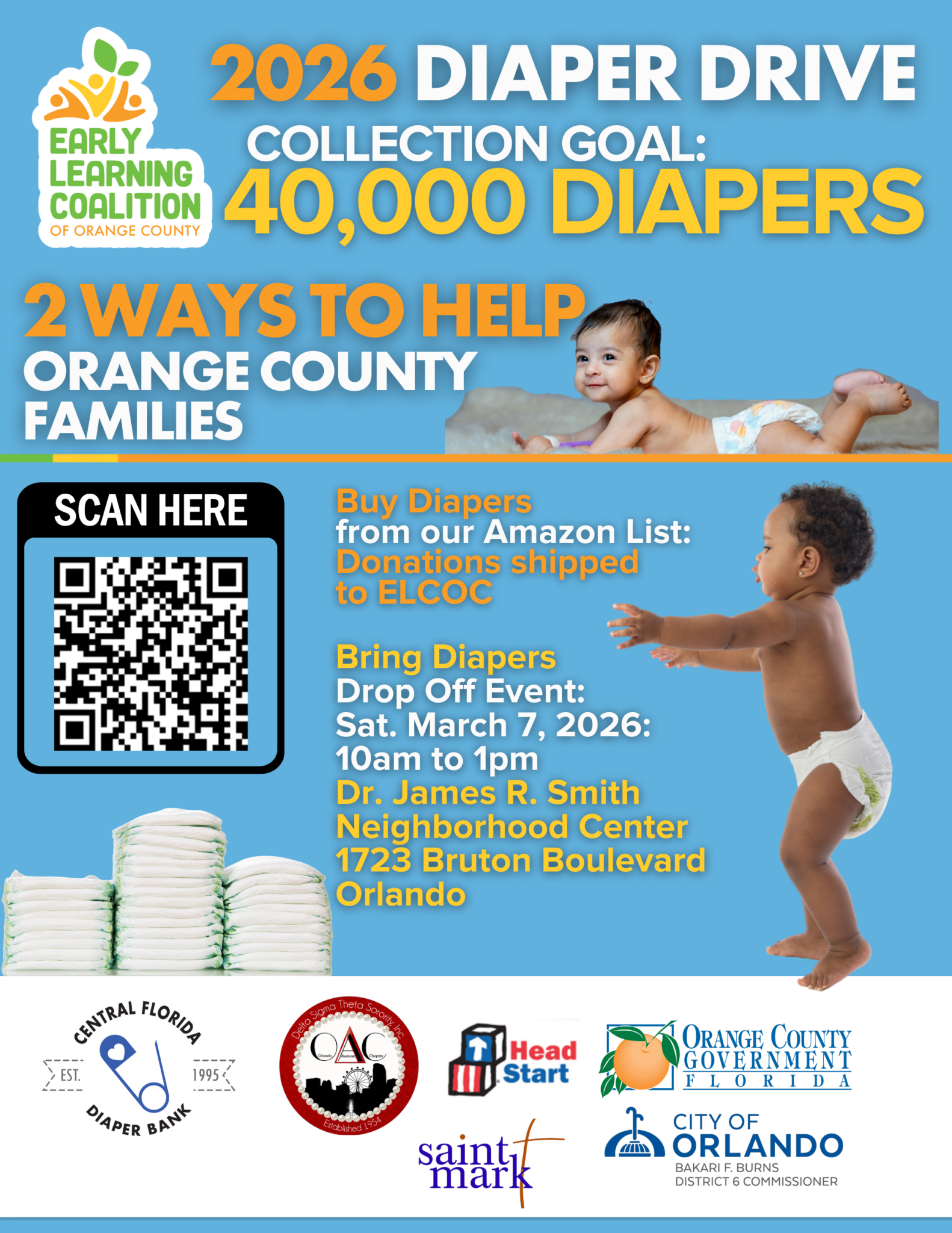 ELCOC Diaper Drive – Early Learning Coalition of Orange County